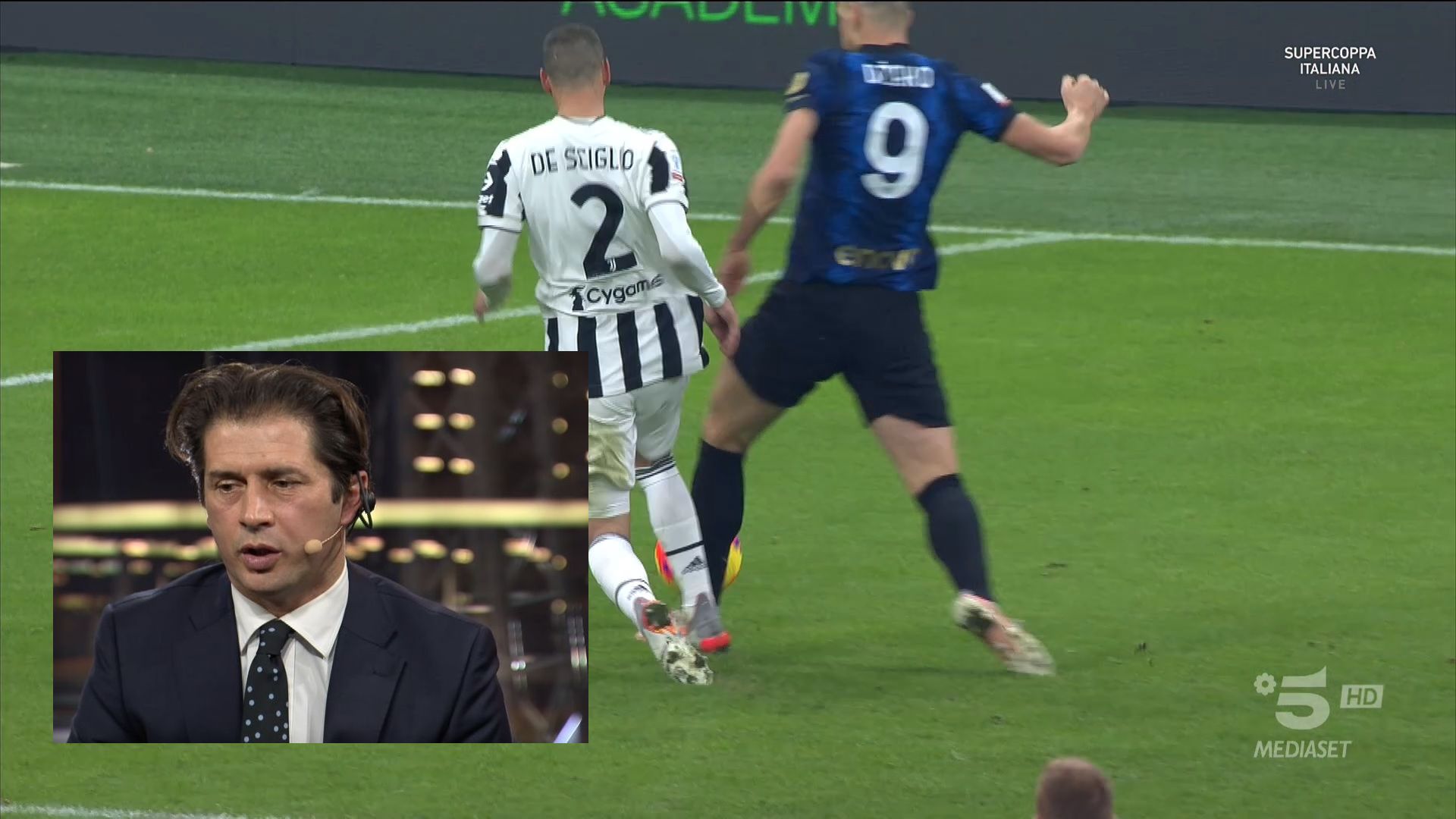 Tacchinardi choc: "Il rigore dell'Inter? E' Dzeko che si butta su De ...