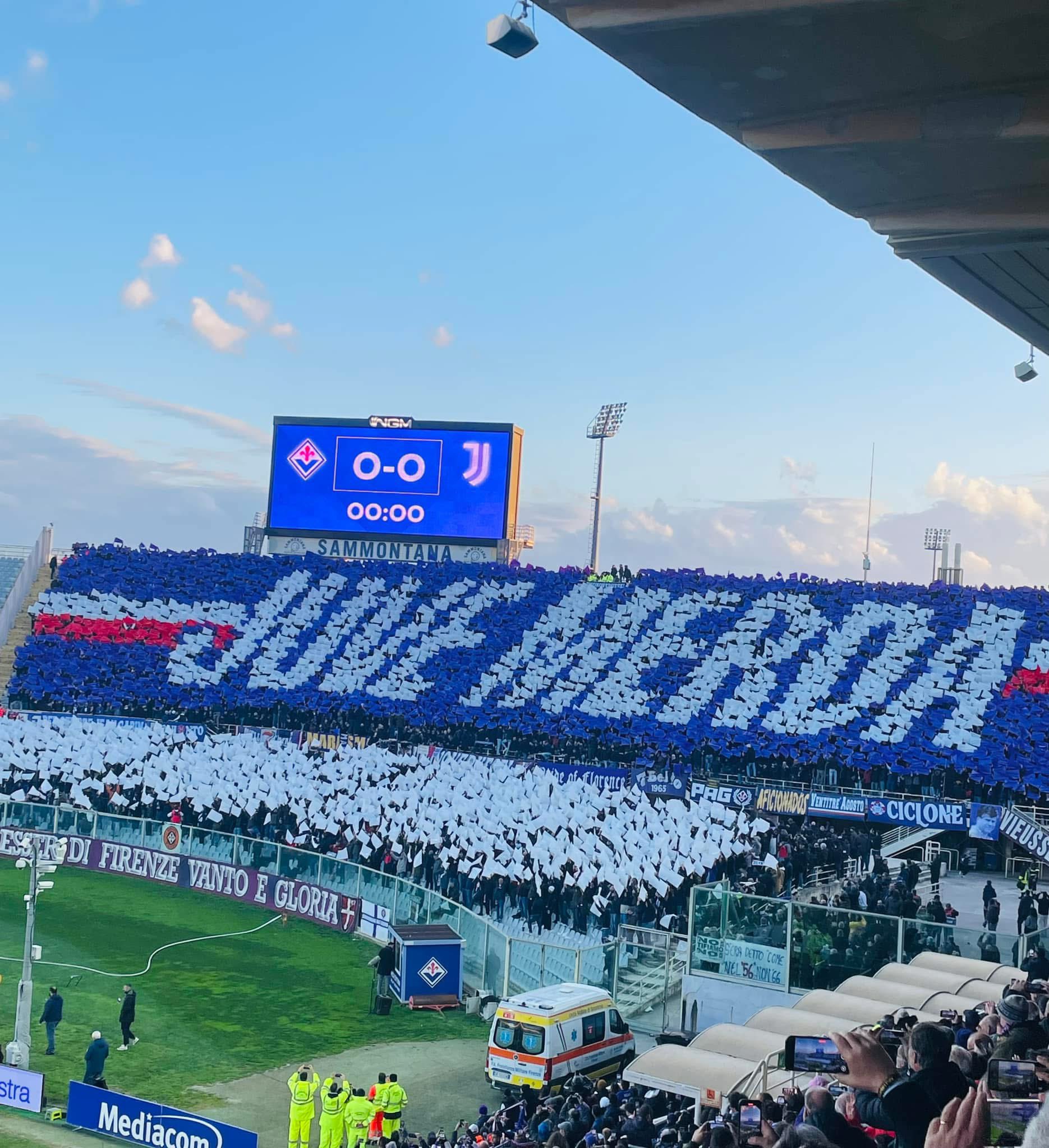 Lo striscione della Fiesole e l'urlo dello Stadium: c'è merda e merda...